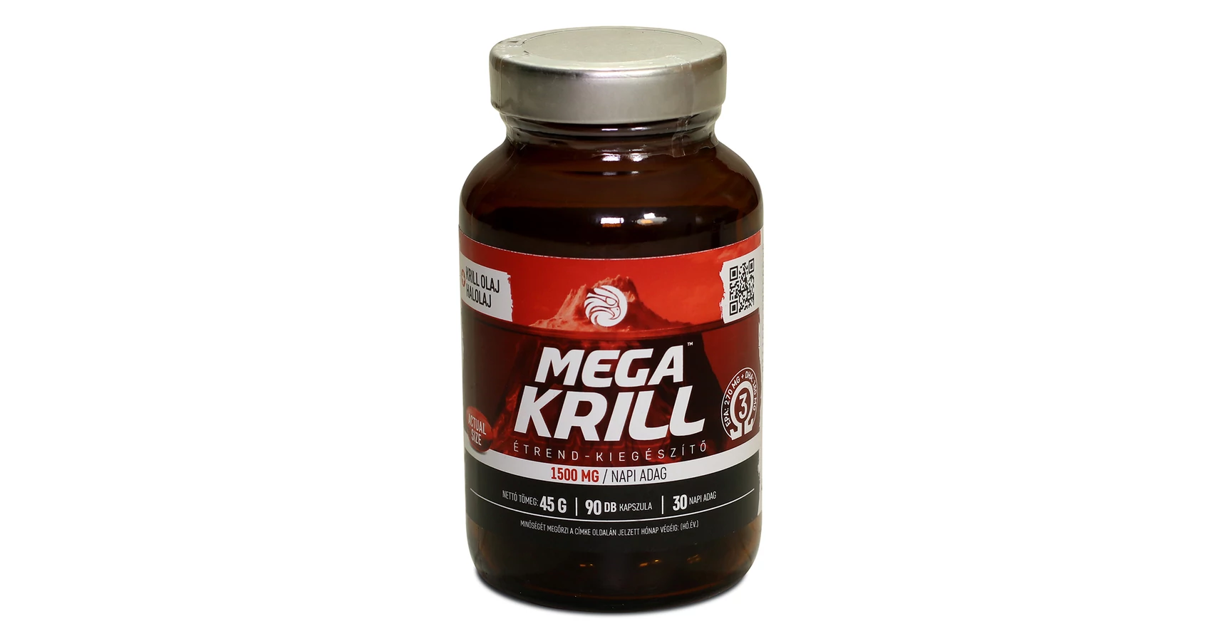 Mega Krill 1500 mg Omega-3 halolaj - Maradjegyensulyban